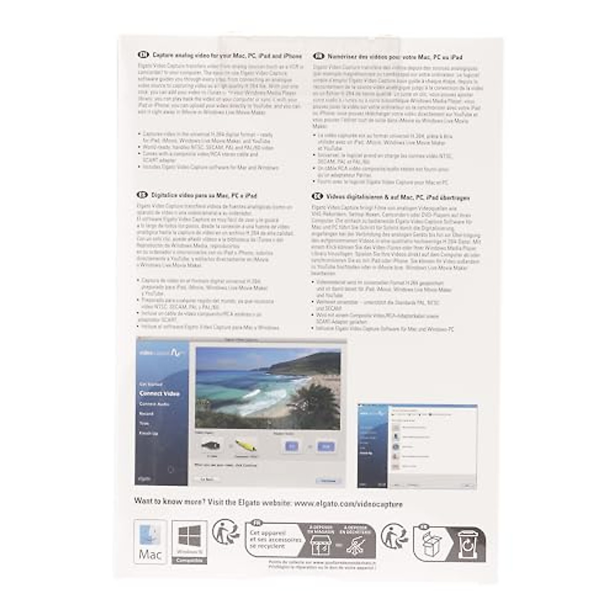 ELG Video Capture Mac/Win