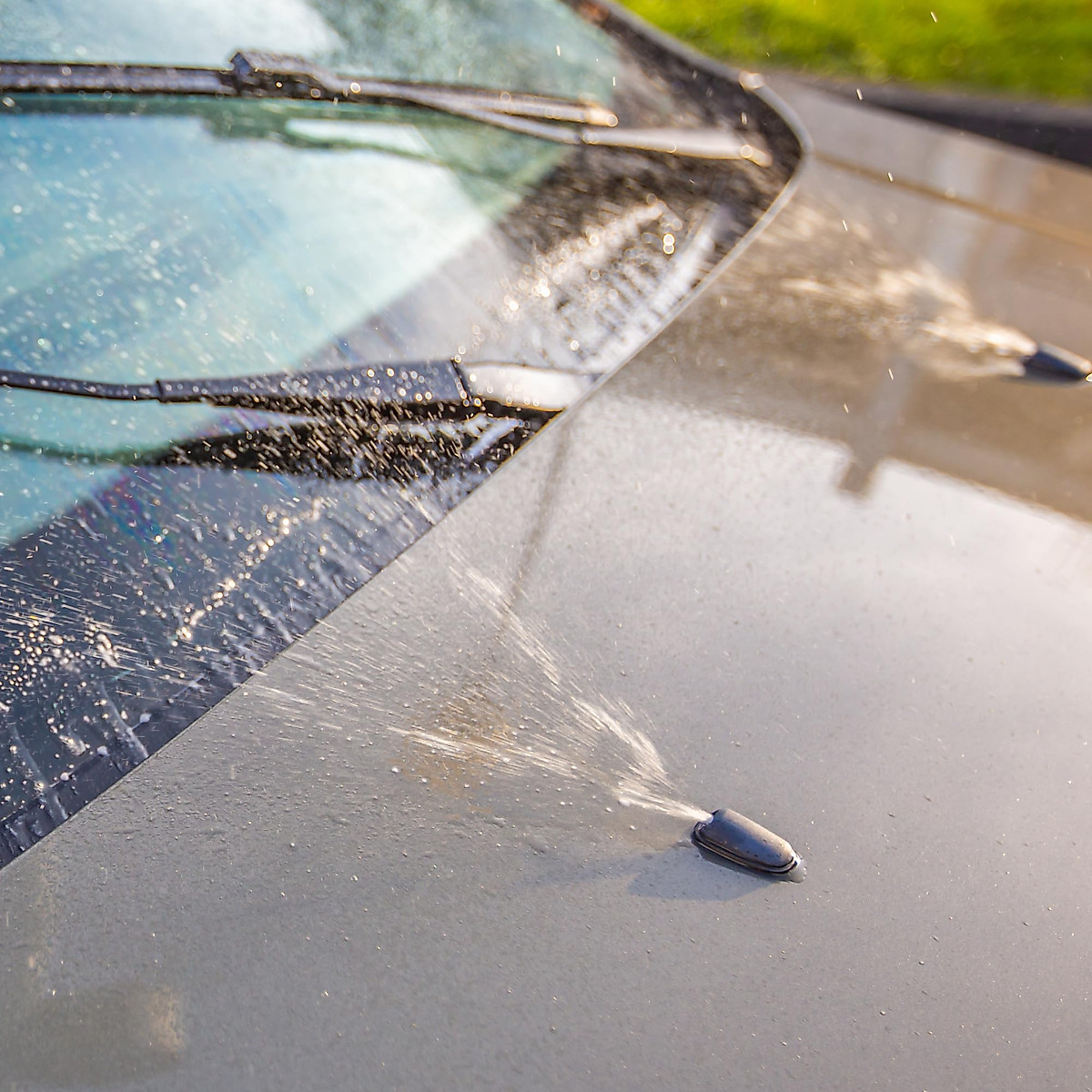 ACROPIX Front Windshield Washer Hose Kit Fit for Ford Edge with 3 Meter Washer Fluid Hose 12 Pcs Hose Connectors - Pack of 15 Black