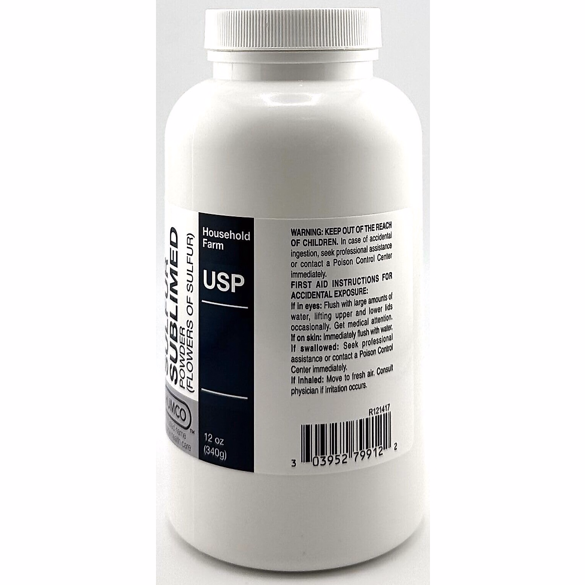 Humco Sulfur Sublimed Powder USP 12 oz WLM