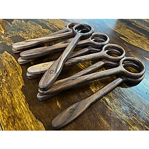 Wooden Danish Whisk, Dough Whisk, Great for Sourdough Lovers, Handmade in Kentucky USA, Made from Black Walnut