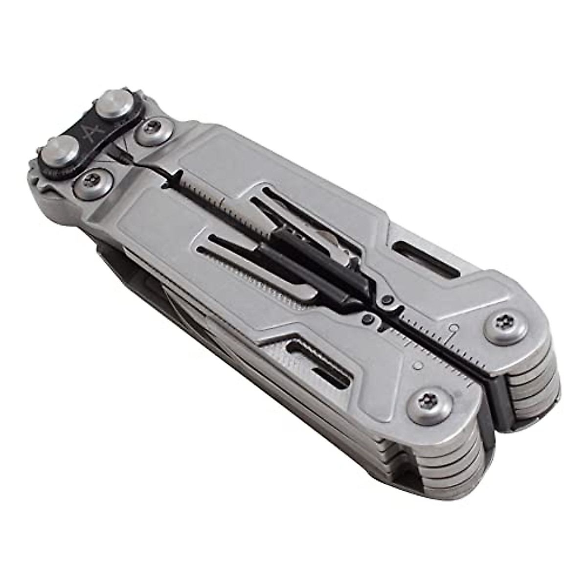 SOG Multitool Pliers Pocket Knife – PowerPint EDC Tool and Compact Lightweight Multi Tool w/ 18 Multitools in Multi-Purpose Tool (PP1001-CP)