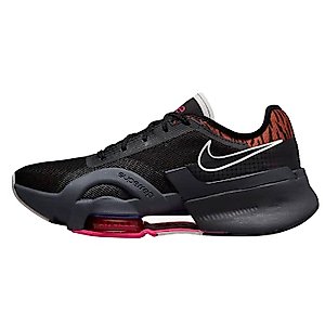 Nike Womens Air Zoom Superrep 3 Black Burnt Sunrise Size 8