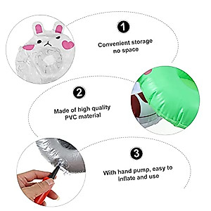 BESTOYARD 1 Set Shell Inflatable Coaster Swimming Pool Coasters Floating Drink Holder Pool Cup Coasters Inflatable Cup Holder Inflatable Floating Coasters The Summer Water Beer PVC