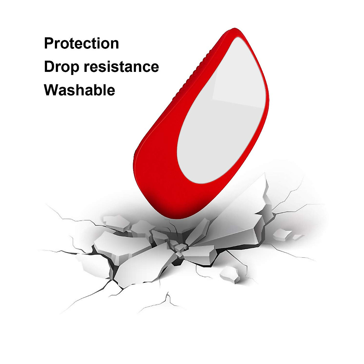 N/T Silicone Case Cover Protective Skin for Magic Mouse 1/2 Silicone Case for Apple Magic iPad Mouse (Pink)