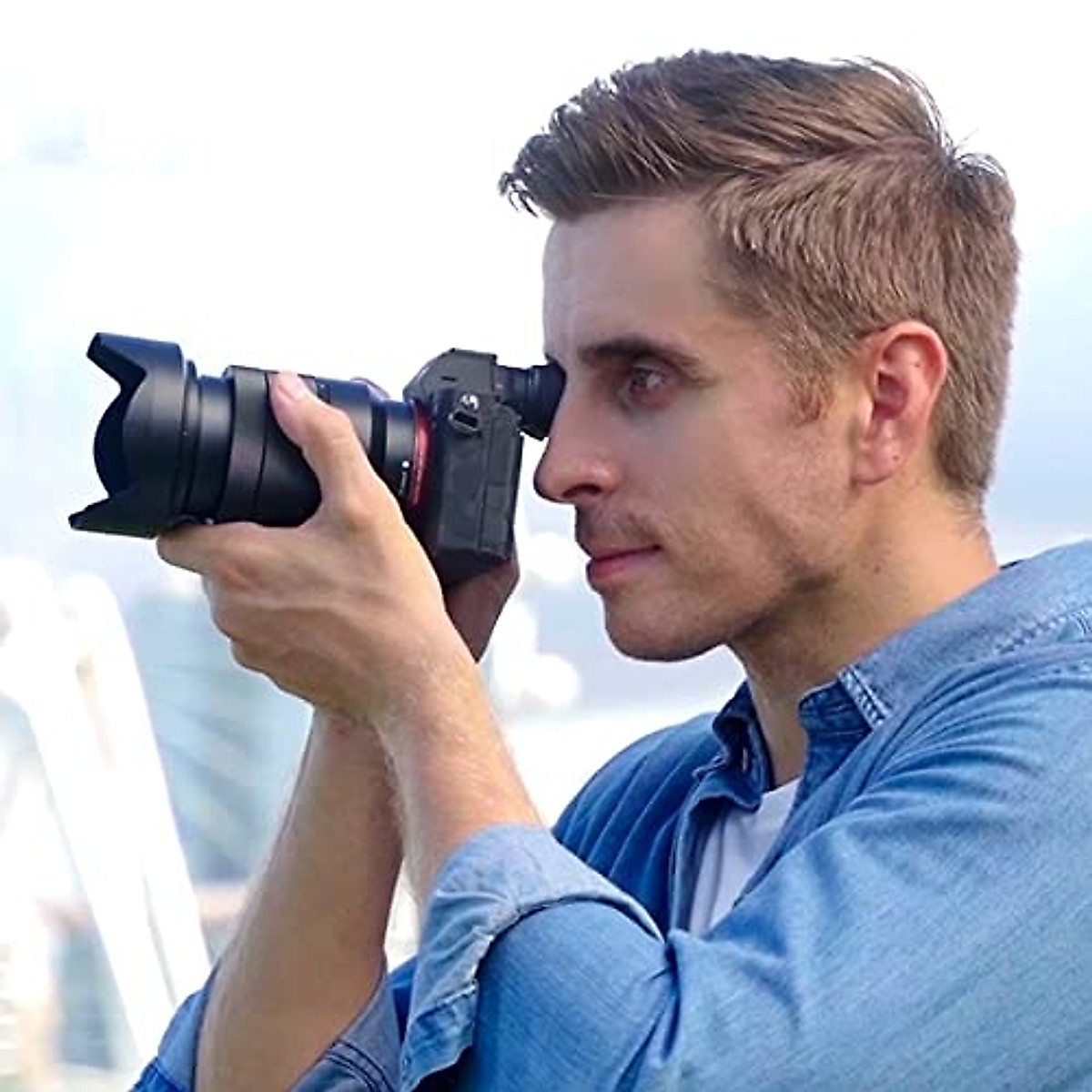 Soft Silicon Camera Viewfinder Eyecup Eyepiece Eyeshade for Sony A7RIV A7RIII A7III A7SII A7RII A7II A7S A7R A7 A9II A9 A58 A99II Eye Cup Protector Replaces Sony FDA-EP18 FDA-EP16 FDA-EP15