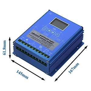LQX 3000W MPPT Solar Wind Hybrid System Charge Controller,12V 24V 48V Auto High Efficiency Regulador Regulator Home Use Wind Generators for Household Systems