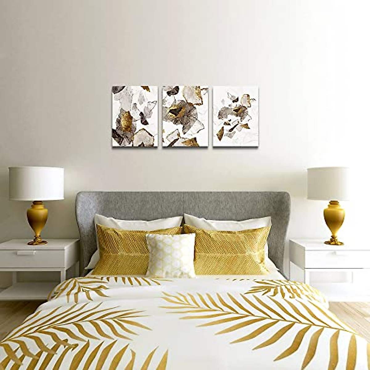 Canvas Wall Art For Living Room Family Wall Decor For Bedroom Fashion Kitchen Wall Pictures Artwork Office Canvas Prints Abstract Paintings Modern Bathroom Home Decorations 12" X 16" 3 Piece Set