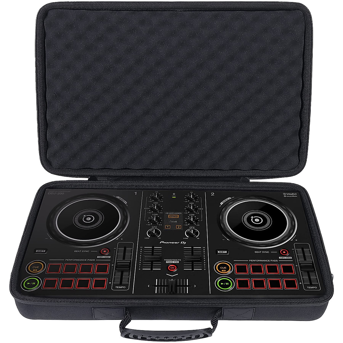 khanka Hard Travel Case Replacement for Pioneer PRO DJ (DDJ-200) Pioneer Smart DJ Controller