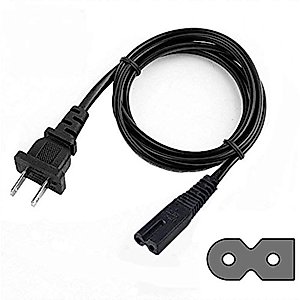 Yustda New AC in Power Cord Outlet Socket Plug Cable for Bose Solo 15 TV Sound SubWoofer System AV3-2-1II AV321II Powered Speaker System Subwoofer Media Center Receiver CineMate 120 130 15 CBL SAT