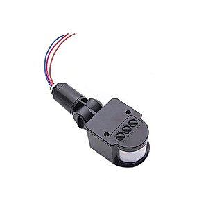 Comidox LED Outdoor 110-220V Infrared PIR Motion Sensor Detector Wall Light Switch 180°1pc