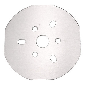 uxcell LED Chip Bulb 300mA 9W 18 LEDs 5730 Surface Mounted Devices Module Aluminum Board Pure White Super Bright 65mm Dia 5pcs for Floodlight