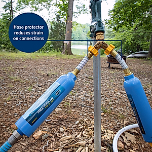 Camco Flexible Hose Protector-Eliminates Hose Crimping and Straining at Faucets and Water Connections, Creates Hose Flexibility (22703)