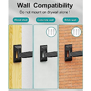 MOUNT PRO Monitor Wall Mount for Max 35 Inch/26.4lbs Ultrawide Computer Screen, Premium Heavy Duty Single Monitor Arm, Full Motion Wall Monitor Mount with VESA Extension Kit, Max VESA 200x200mm