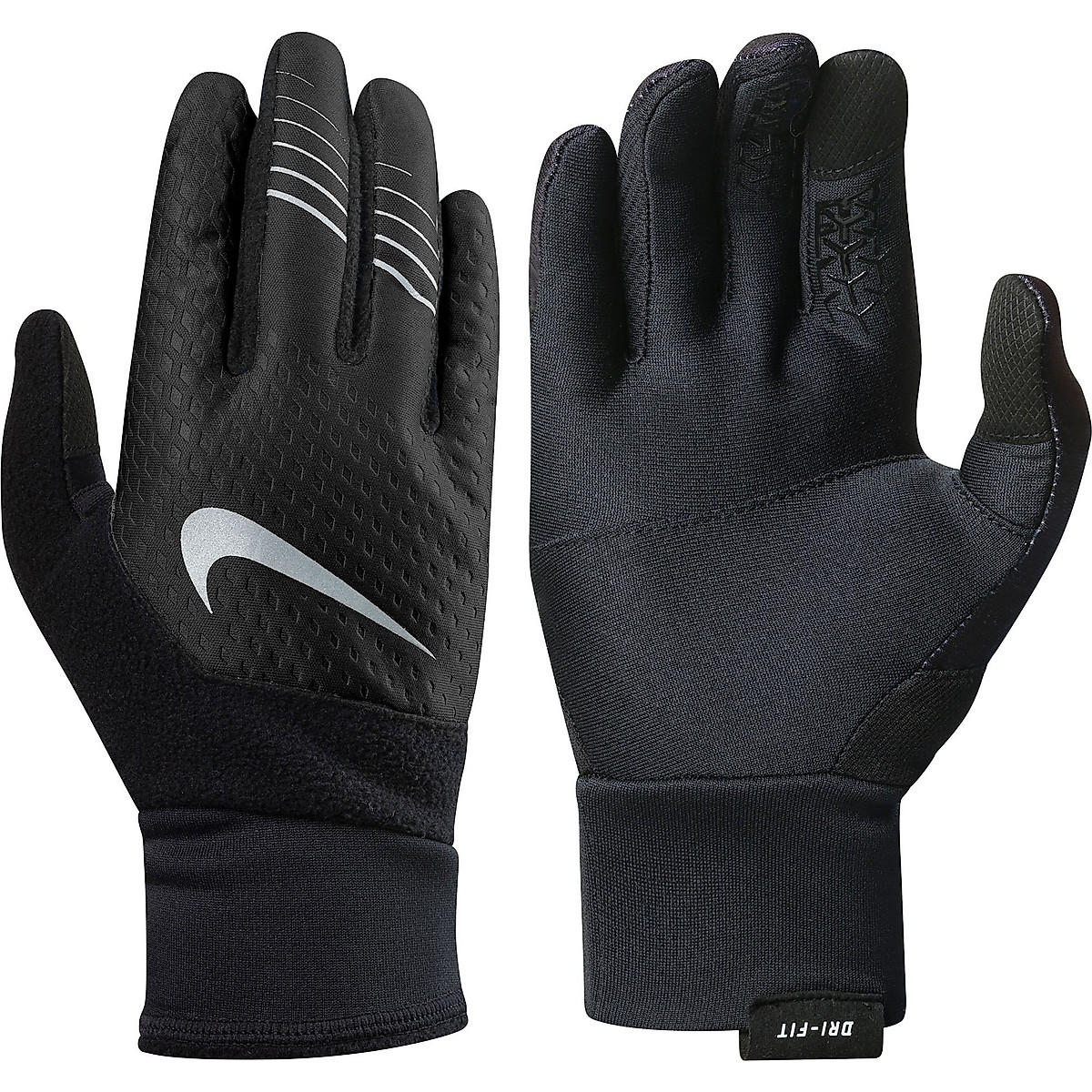 Nike Womens Therma-FIT Elite Gloves 2.0 (MD) ,Black