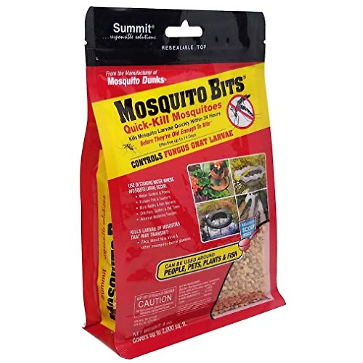 Summit 116-12 Quick Kill Mosquito Bits, 8-Ounce