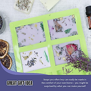 FAST METL Soap Making Kit with Electronic Hot Plate, Basic DIY Soap Making Supplies Including 1.1 lb Glycerin Soap Base, Pouring Pot, Silicon Mold for Adults and Beginners Craft Project