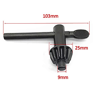 aiyun Drill Chuck Key and Universal 4 Way Chuck Key 4 in 1 Drill Press Chuck key - Bundle 4 Items with Storage Box (4)