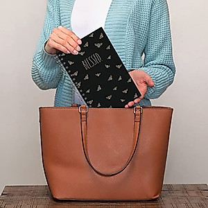 Studio Oh! Medium Spiral Notebook 5.75" x 8.75", Cute Cover Daily Planner, Hardcover Journal Notepad, 160 Page Lined Paper, 100 GSM Paper Weight, Lay-Flat Binding for Journaling, Blessed Bee Kraft