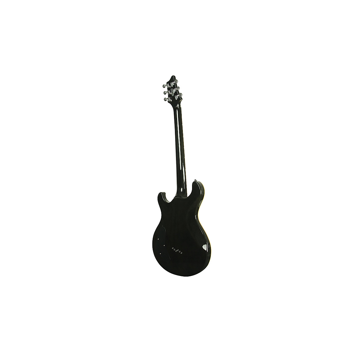 IYV 6 String IP-350 TBK PRS Solid-Body Electric Guitar, Trans Black