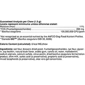 Pet Naturals Daily Probiotic for Dogs, Duck Flavor, 160 Bite Sized Chews - Vet Recommended Digestive and Immune Support Supplement