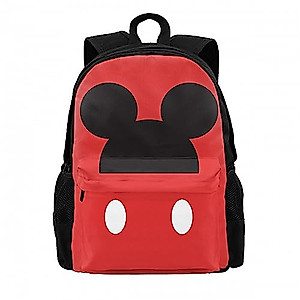 BHODA Cartoon Backpack HD Printed Book Bag - 17-inch School Backpack for Comic Book Fans