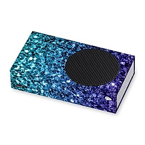 Head Case Designs Officially Licensed PLdesign Aqua Blue Art Mix Vinyl Sticker Gaming Skin Decal Cover Compatible With Xbox Series S Console