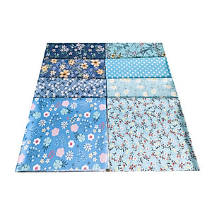 18" x 22" Fat Quarters Fabric Bundles 100% Cotton Quilting Fabric Bundles for Quilt, Sewing Project, Patchwork Precut Quilt Squares