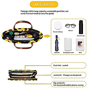 SCRAWLGOD Dragonfly Hippie Heart Tie Dye Design Handbags Wallets Set for Womens Tote Bag Shoulder Top Handle Bags with Zipper Long Purse