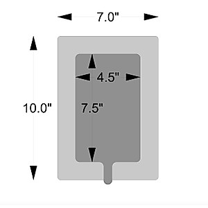 Next Level Inc | 20mm Foam Cell Phone Holder for Boats | SeaDek | Cell Phone Boat Dash Accessory | Perfect for Fishing Boat Center Consoles | Adhesive Backing Boat Accessories | Mocha/Black