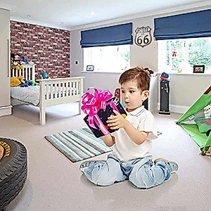 Birthday Wrapping Paper 4 Sheets for Space Lover Boys Kids, Astronaut Solar System Planets Rocket Alien Galaxy Pattern- Everyday Gift Wrapping Supplies for Birthday Baby Shower Kindergarten Party