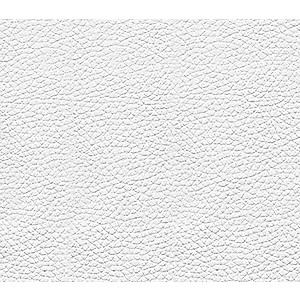 Vinyl Fabric Champion Snow White Fake Leather Upholstery / 54" Wide/Sold by The Yard