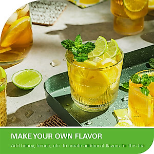 WT WEETEE Organic Green Tea Bags, USDA Organic Pure Green Tea 100 Count, Super Antioxidant | Resealable Kraft Bag | Brew Hot or Iced