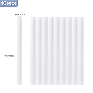 SmartDevil 10 Pieces Humidifier Sticks Cotton Filter Refill Sticks Wicks, for Portable Personal USB Powered Humidifiers in Office Home Bedroom