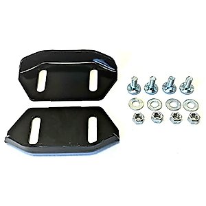 2 Snowblower Skids with Hardware Compatible with Ariens 24599, 02459900, 02483859.