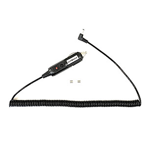 DCPOWER CAR Coiled Power Cord Compatible Replacement for Cobra XRS-979, XRS-969, XRS-R7, XRS-R8 Radar Detector