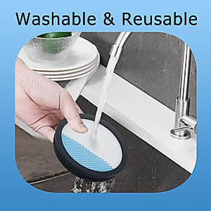 Aolleteau 2 Pack Filter Replacement for Ryobi 18V 1 + Cordless Stick Vacuum PBLSV716K, PBLSV716B, PBLSV717K, PBLSV717B, PCL720K, PCL720, Compare to Part A32SV720N