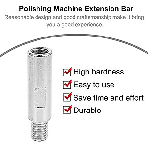 UKCOCO Angle Grinder Extension Rod Durable Polishing Machine Adapter Lever M14 75mm