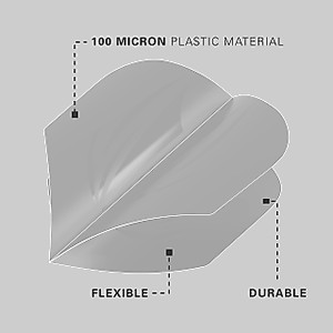 Target Darts 5 x Sets of ID Pro. Ultra Pink No.6 Dart Flights - 15 in Total