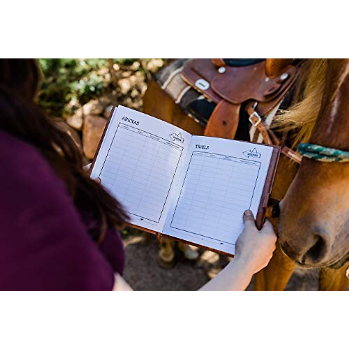 Starkenburg Company Horse Journal - The Complete Horse Enthusiast Journal to Track Horse Health Care, Riding Goals, Training Maintenance, Diet & Schedule, Competition, and Much More!