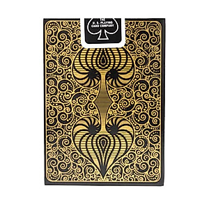 Bicycle Aureo Black Playing Cards