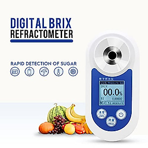 Lnicez Instruments Digital Brix Refractometer, Range 0-55%