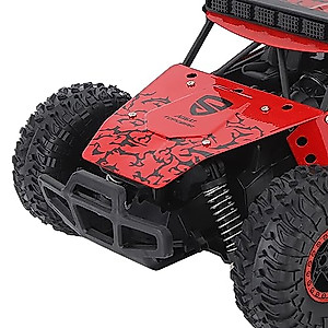 HEEPDD RC Toy Cars, Strong Adhesion Anti Slip 2.4Ghz Offroad Car for Gift (Red)