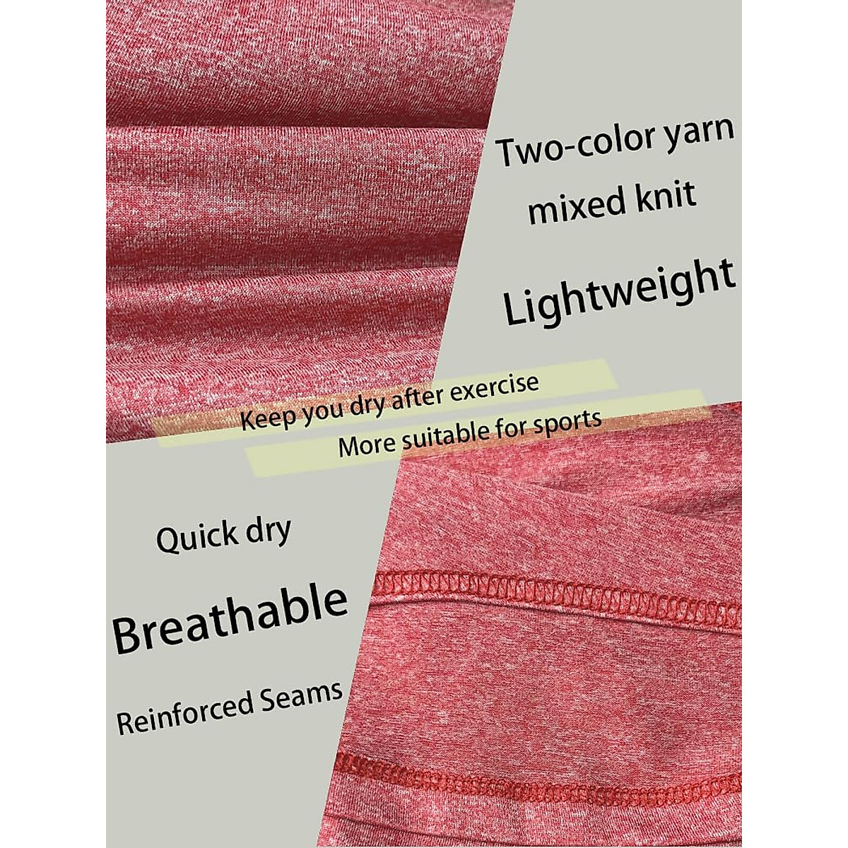 Aitrepeo Stringer Bodybuilding Tank Tops Low Cut Off Gym Workout Training Stretch Polyester Quick Dry T Shirts/Green/Pink/M