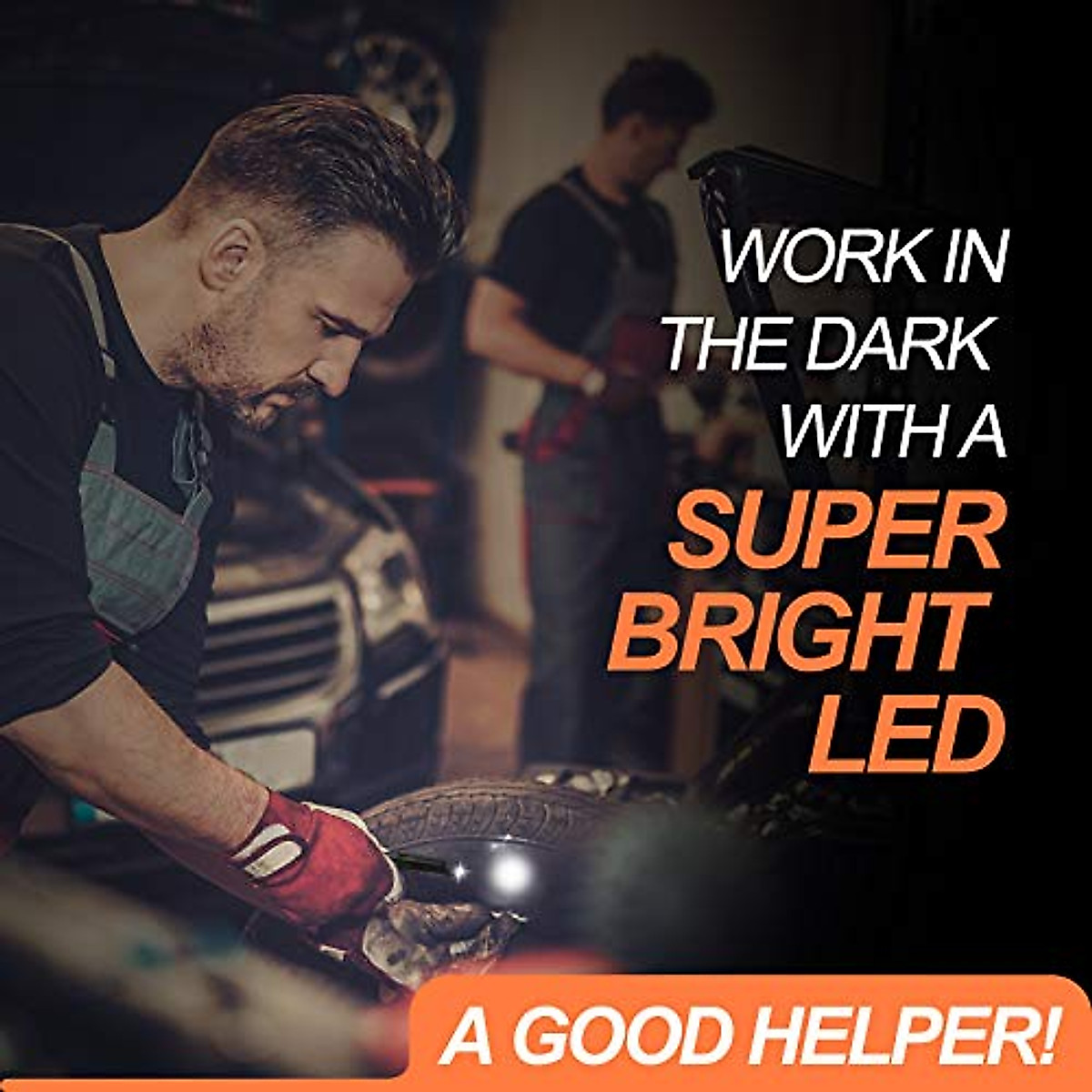 2 Pieces Multitool Pen Set Flathead Tool Pen Bottle Opener Pen Screwdriver Touch Screen Stylus Pen LED Light Pen Ruler Level Ballpoint Pen for Men Women Father Husband Present