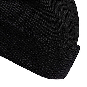 adidas Originals Trefoil Beanie, Black/White 2, One Size