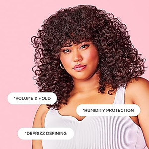 Cake Beauty Whipped Curl Defining & Volumizing Mousse – Aloe Vera Vitamin E for Flexible Hold - Vegan No Heat Curls Wavy Curly Hair Sulfate Cruelty Free Products For Women