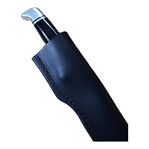 Custom Knife Sheath for Buck 105 Knife, Premium Leather Fixed Blade Knife Holder, Black