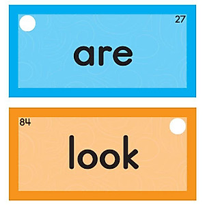 Really Good Stuff Sight Word Mini Flash Cards - 6 Sets of 50 Cards