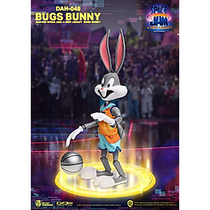 Beast Kingdom Space Jam: A New Legacy: Bugs Bunny DAH-048 Dynamic 8ction Heroes Action Figure,Multicolor