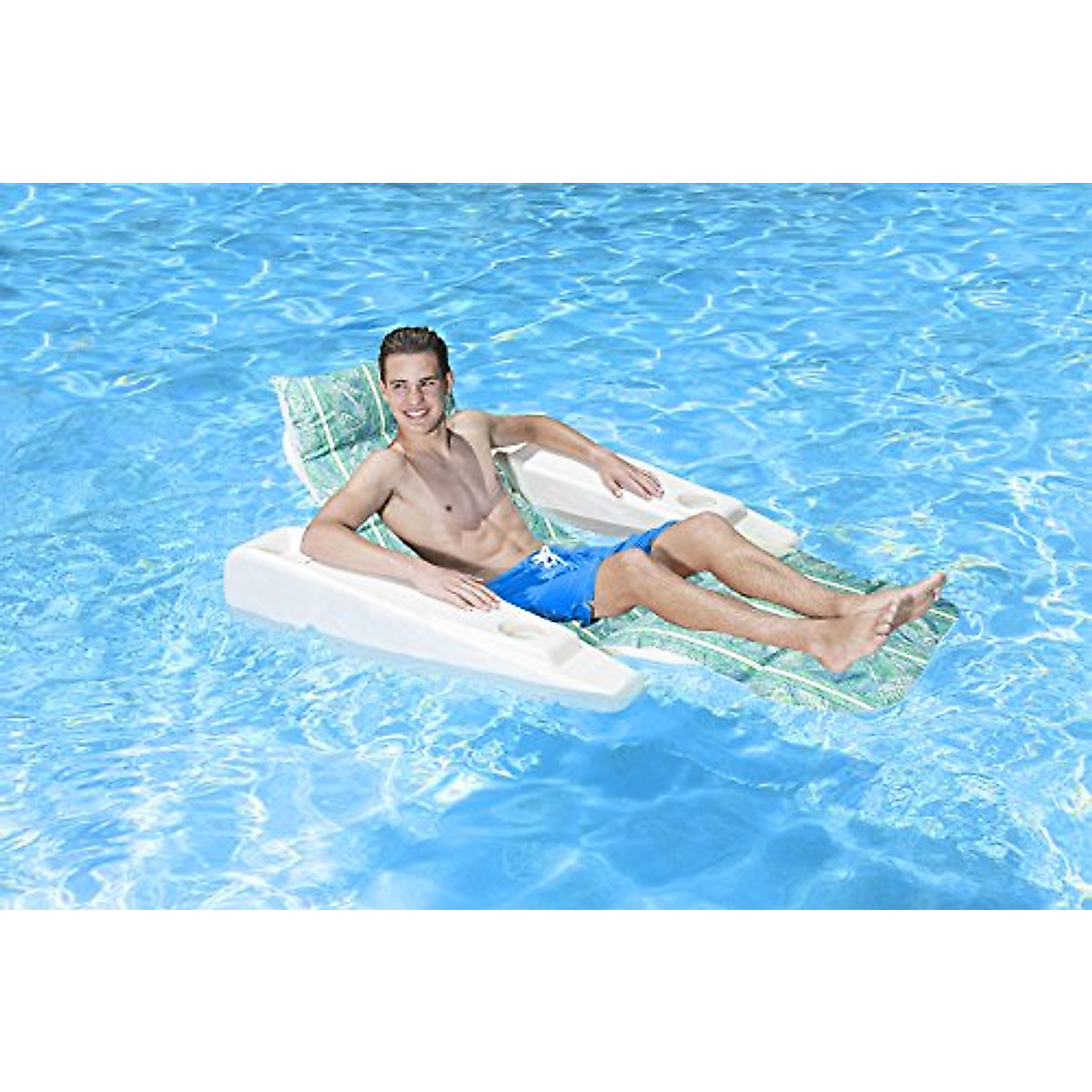 Poolmaster Abstract Adjustable Floating Chaise Lounge